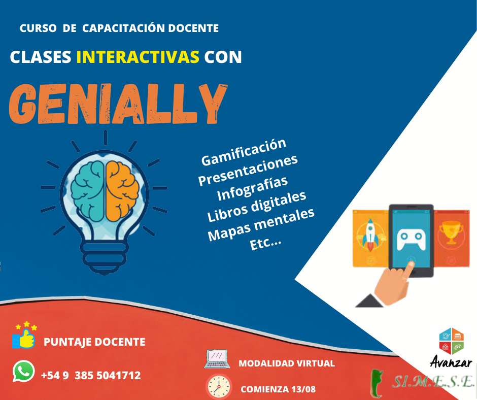 Clases Interactivas con Genially - Avanzar